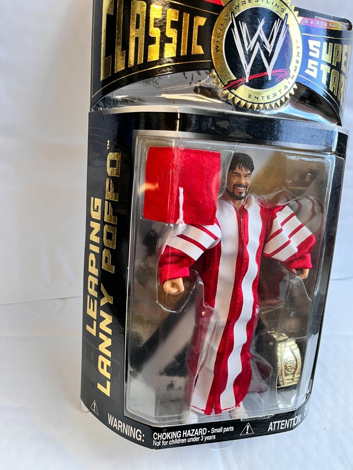Wwe Wwf Leaping - Lanny Poffo Classique Superstars Séries 15 JAKKS ...