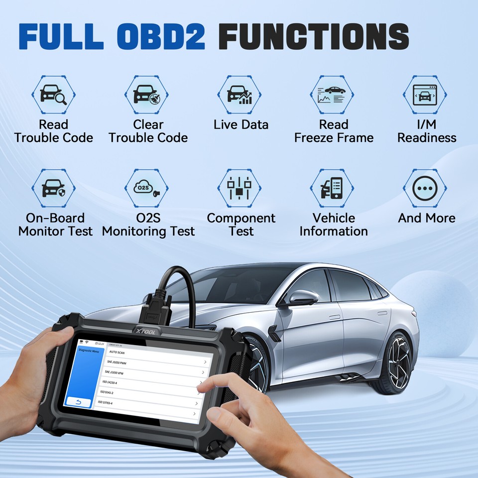 XTOOL IP500 For Toyota/Lexus All System Car OBD2 Scanner Diagnostic ...