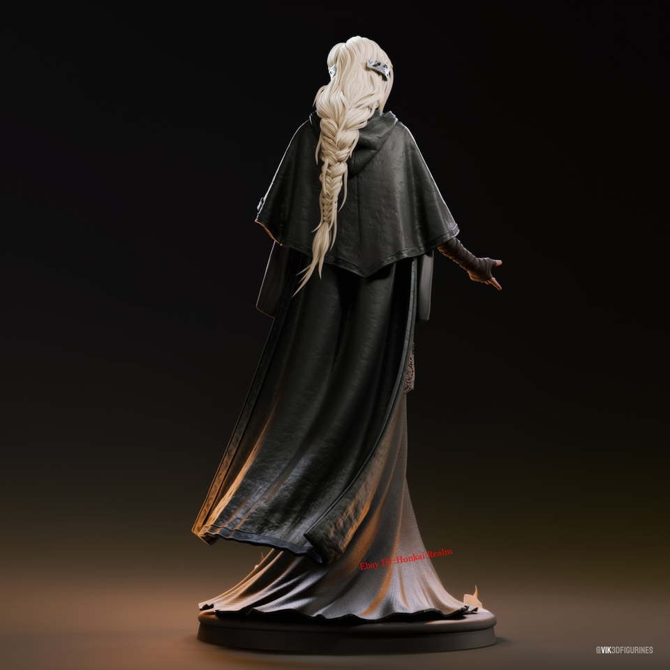 1/12 Dark Souls Ⅲ Fire Keeper Resin Figures Model Unassembled Unpainted ...