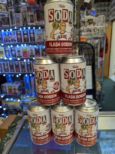 Flash Gordon Funko Vinyl Soda Pop - 1 Can - Chance of Chase Brand New ...