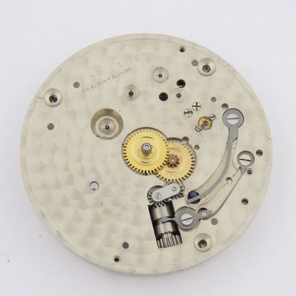 Hamilton 16 Size 974 Nickel Open Face Pocket Watch Movement | eBay