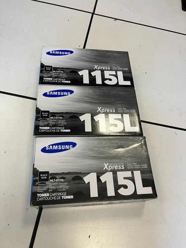 3 Samsung Electronics MLT-D115L 115L Black/Noir toners Series M2620 ...