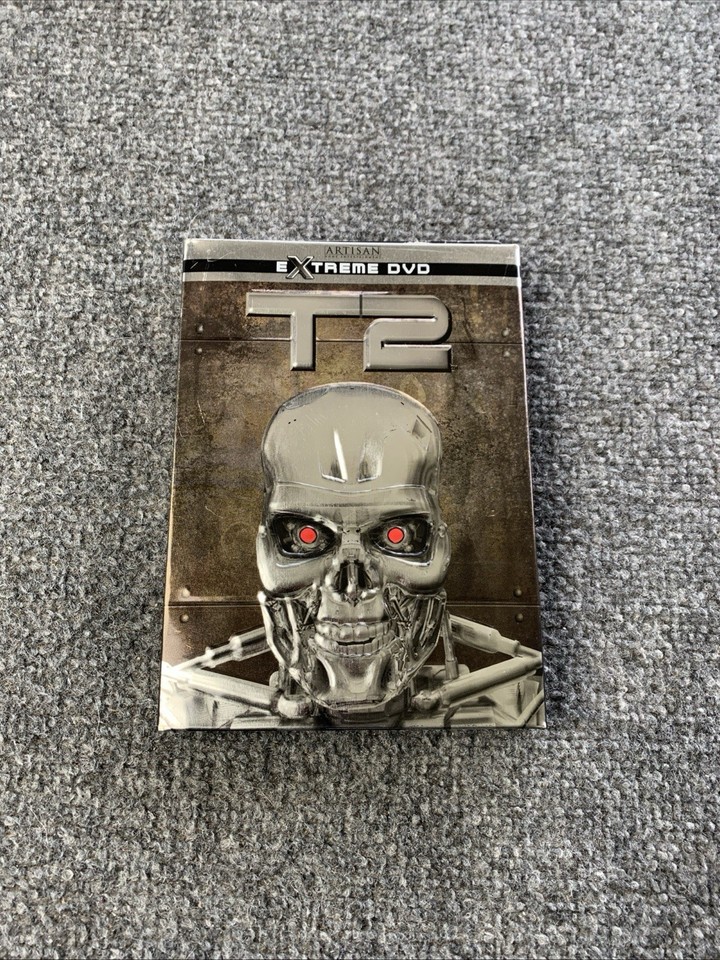 T2: Terminator 2 Judgement Day Artisan Extreme (DVD 2003 2-Disc) Steel ...