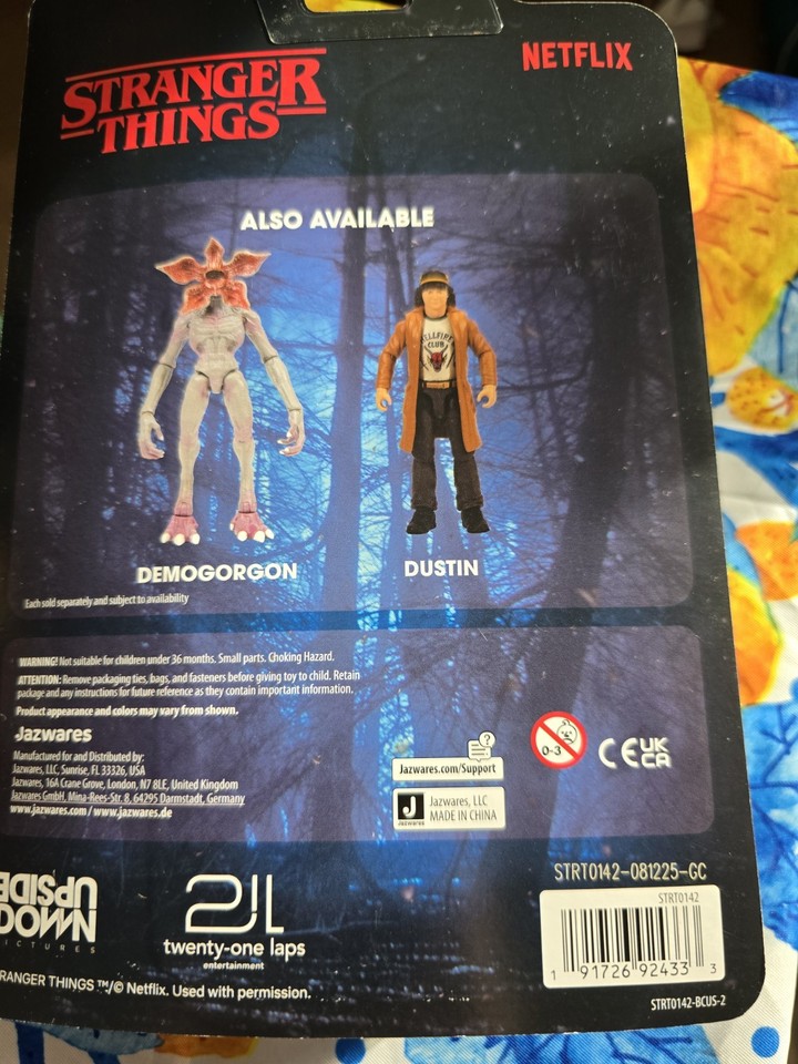 Jazwares Stranger Things Season 5 Netflix Hunt & Battle 4in Eleven ...