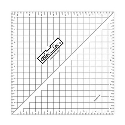 ~8.5 Half Square Triangle Ruler Acrylic Ruler | eBay