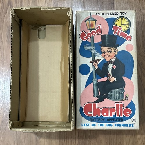 Illfelder Japan Good Time Charlie Battery Operated Toy BOX ONLY!!!! | eBay