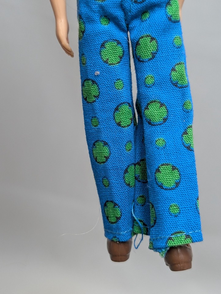 Vintage Gary Doll Groovy Gear #8391 Blue Clover Variation Topper Hong ...