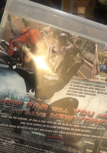 Spider-Man: Web of Shadows (Sony PlayStation 3, 2008) for sale online ...