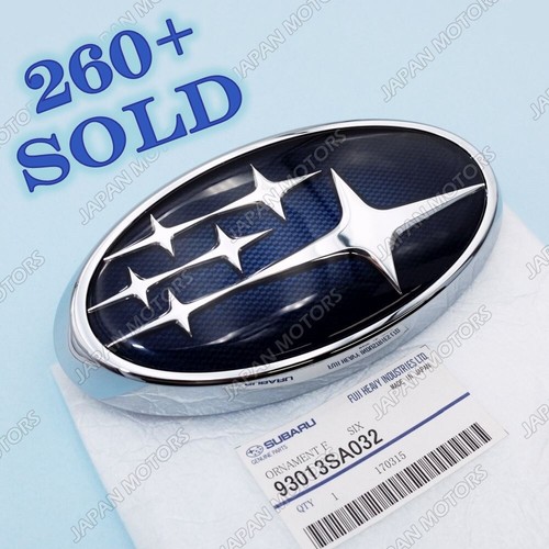 GENUINE Subaru Front Grille Emblem 2006-2014 Impreza Legacy WRX STi ...
