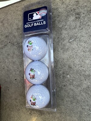 Philadelphia Phillies Phillie Phanatic 3pk Golf Balls Officially ...