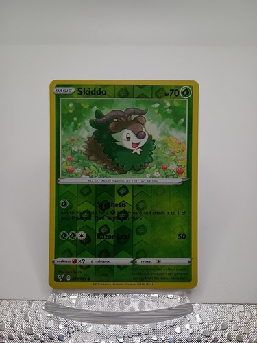 Vivid Voltage #017/185 Skiddo Reverse Holo Pokemon Card | eBay