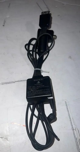 Sony Playstation Video Game RFU Adaptor CH4 CH3 Black SCPH-1121 Cord | eBay