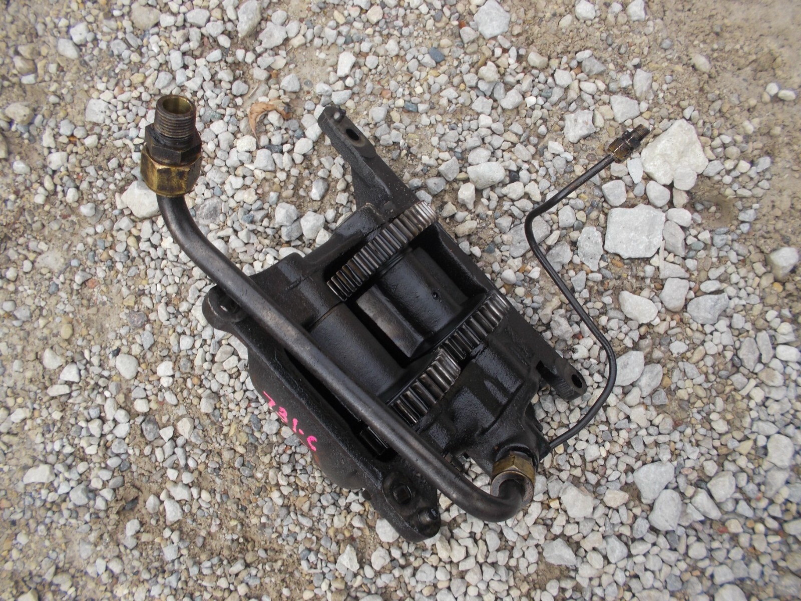 Case 700 731 Diesel D tractor engine motor harmonic balancer oil pump ...