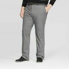 New Big & Tall Goodfellow & Co Straight Flannel-Lined Chino Gray ...