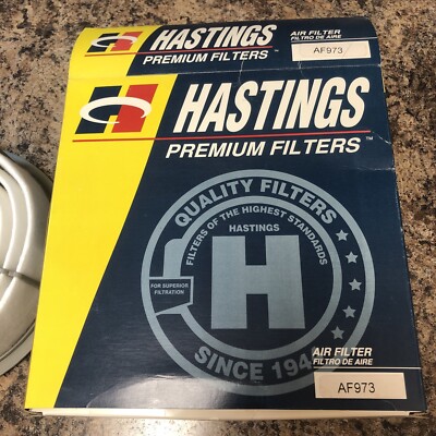 Hastings AF973 Air Filter Crosses To Wix 46043 F+S! | eBay