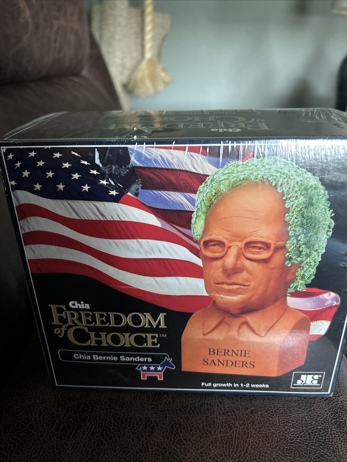 Chia Pet Freedom of Choice Planter BERNIE SANDERS - BRAND NEW | eBay