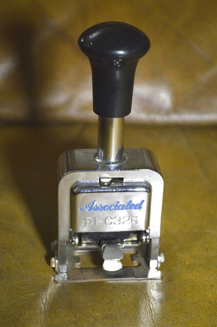 Associated R1-C326 number stamp stamper 7 digits digit numbering ...