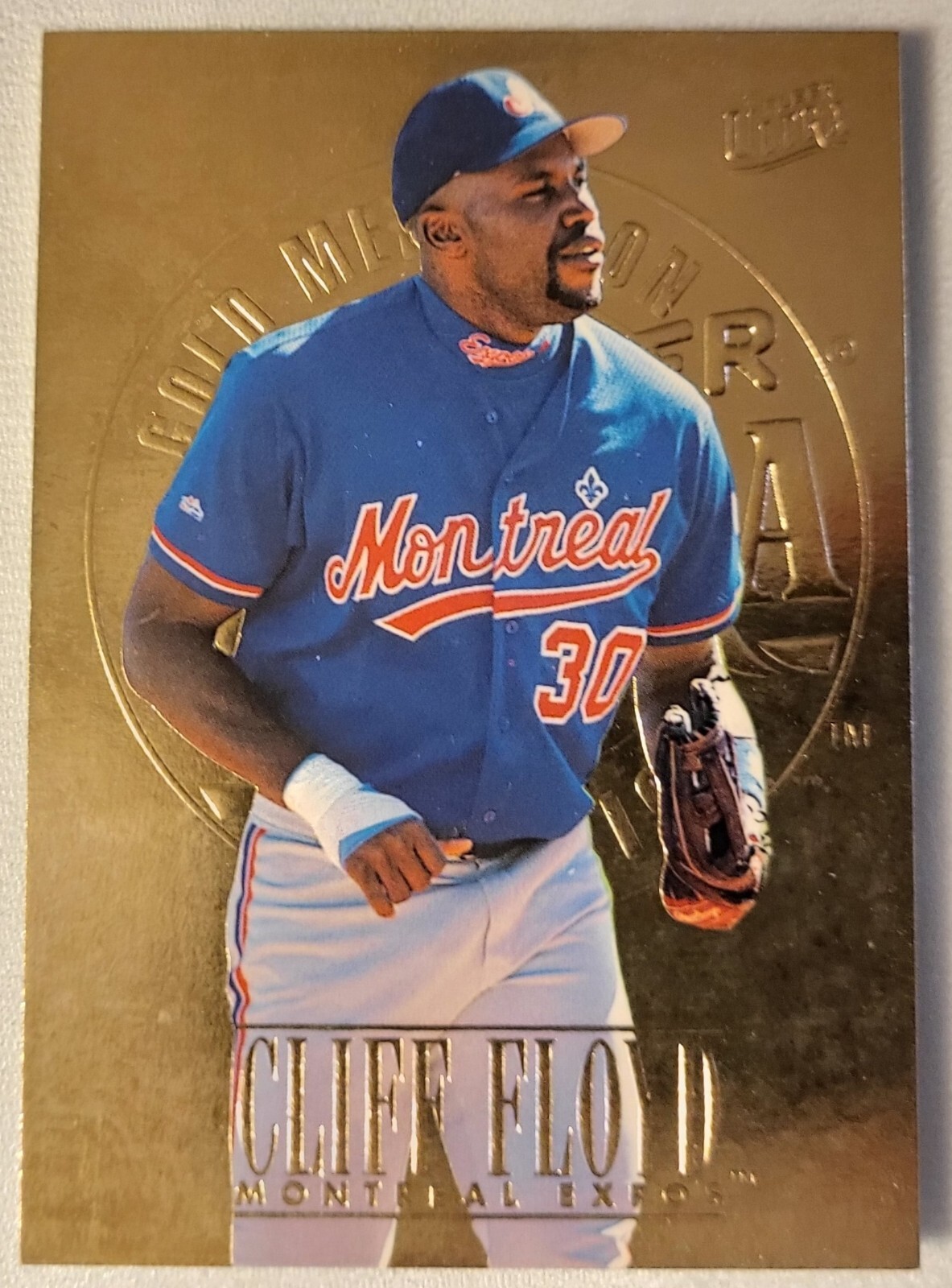 1996 Ultra Gold Medallion Cliff Floyd Parallel Rookie Card | eBay