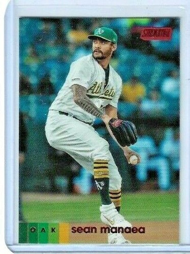 Sean Manaea Red Foil Parallel 2020 Stadium Club #78 | eBay
