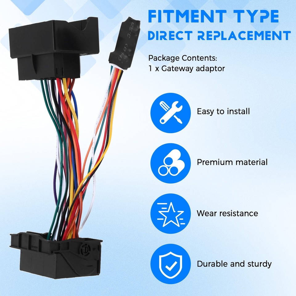 2X(Gateway Emulator Simulator Decoder Canbus Gateway Adapter für Radio ...