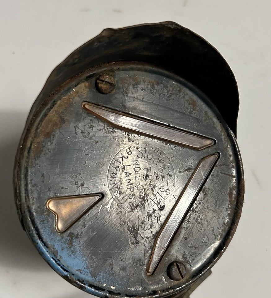 Vintage PAIR of SIGNAL STAT ARROW TURN SIGNAL Lights RAT ROD HOT ROD ...