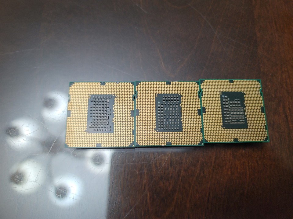 Lot of 8 Intel CPUs - i5, i7, Pentium, Core 2 Duo, etc. (PLEASE READ ...
