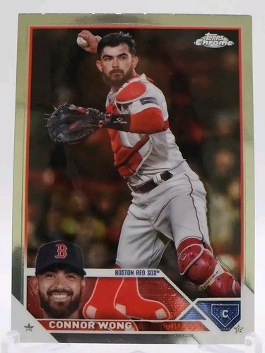 2023 Topps Chrome Update #USC46 Connor Wong Boston Red Sox Baseball ...