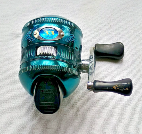 Vintage Zebco 33 Authentic Custom, Model Midnight - J9 Fishing Reel | eBay