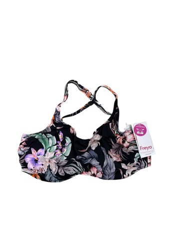 Freya MIDNIGHT Kamala Bay Bralette Underwire Bikini Swim Top, US 38DD ...
