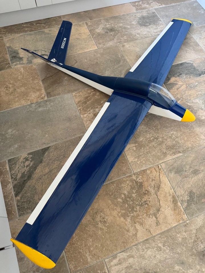 Vintage Cambrian Models Breguet 905 Fauve RC Glider 184cm Span Servos ...