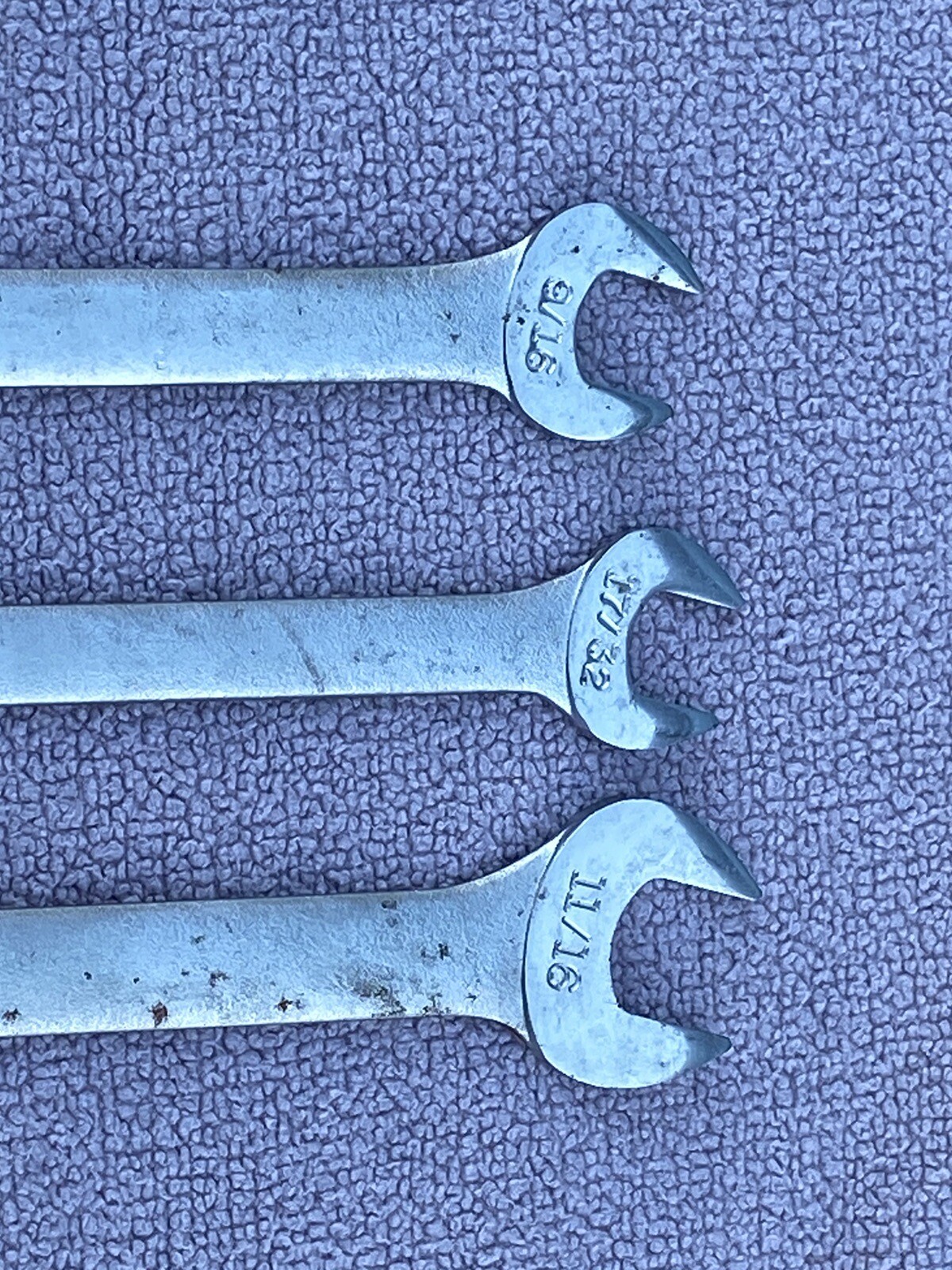 Vintage Craftsman 4pc SAE Tappet Wrench Set 44452 Made in USA for sale ...