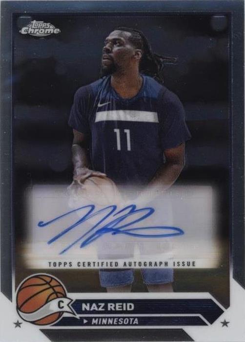 2023-24 Topps Chrome - Autographs Naz Reid #CG-NR (AU) for sale online ...