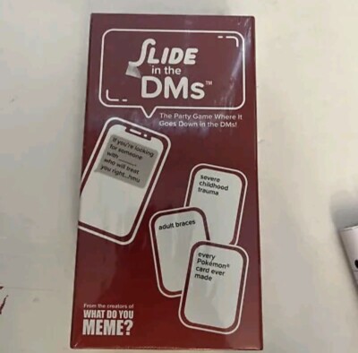 SLIDE IN THE DMs - FUN PARTY GAME - NEW SEALED | eBay