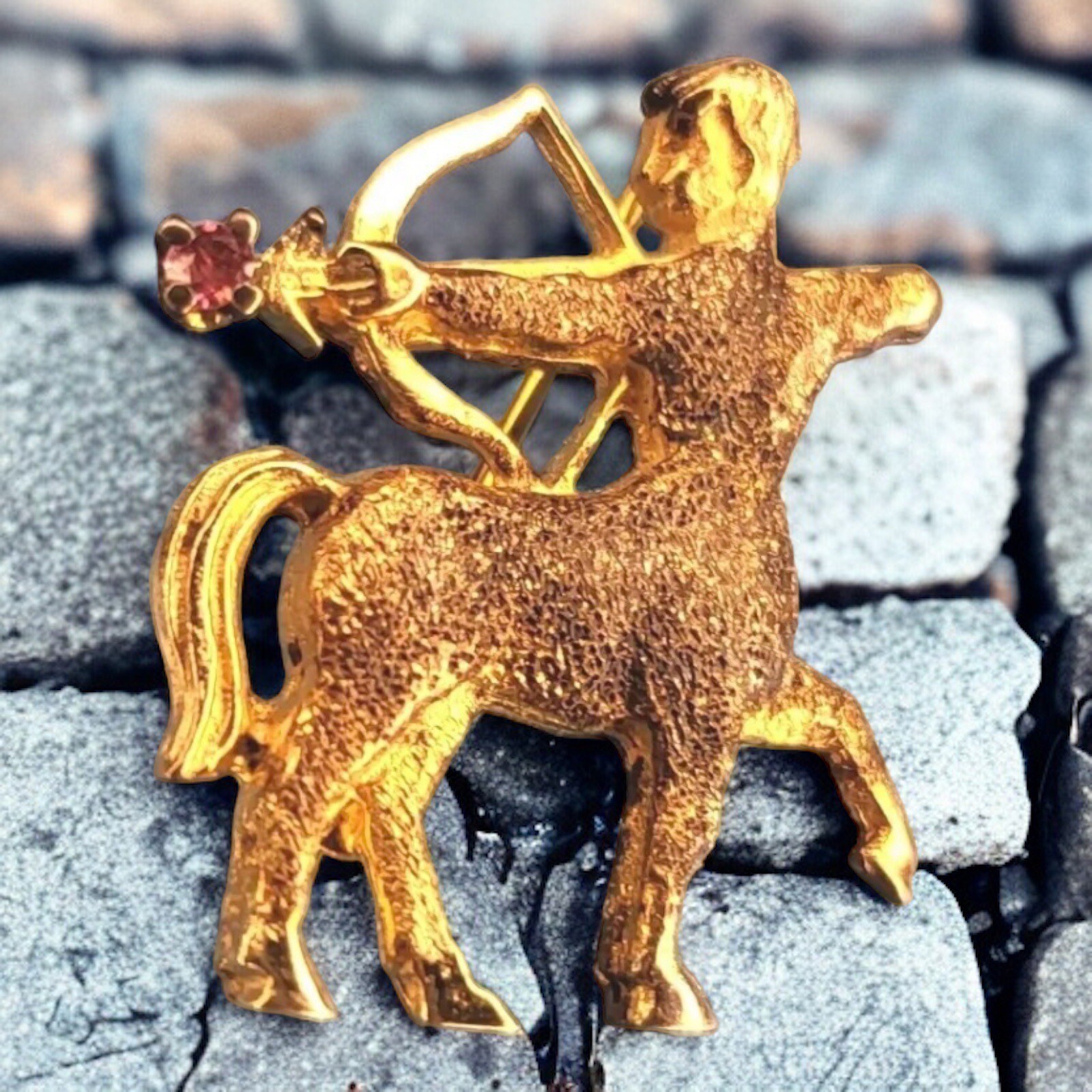 RARE Old Sterling Les Bernard Chiron Real Gem Arrow T… - Gem