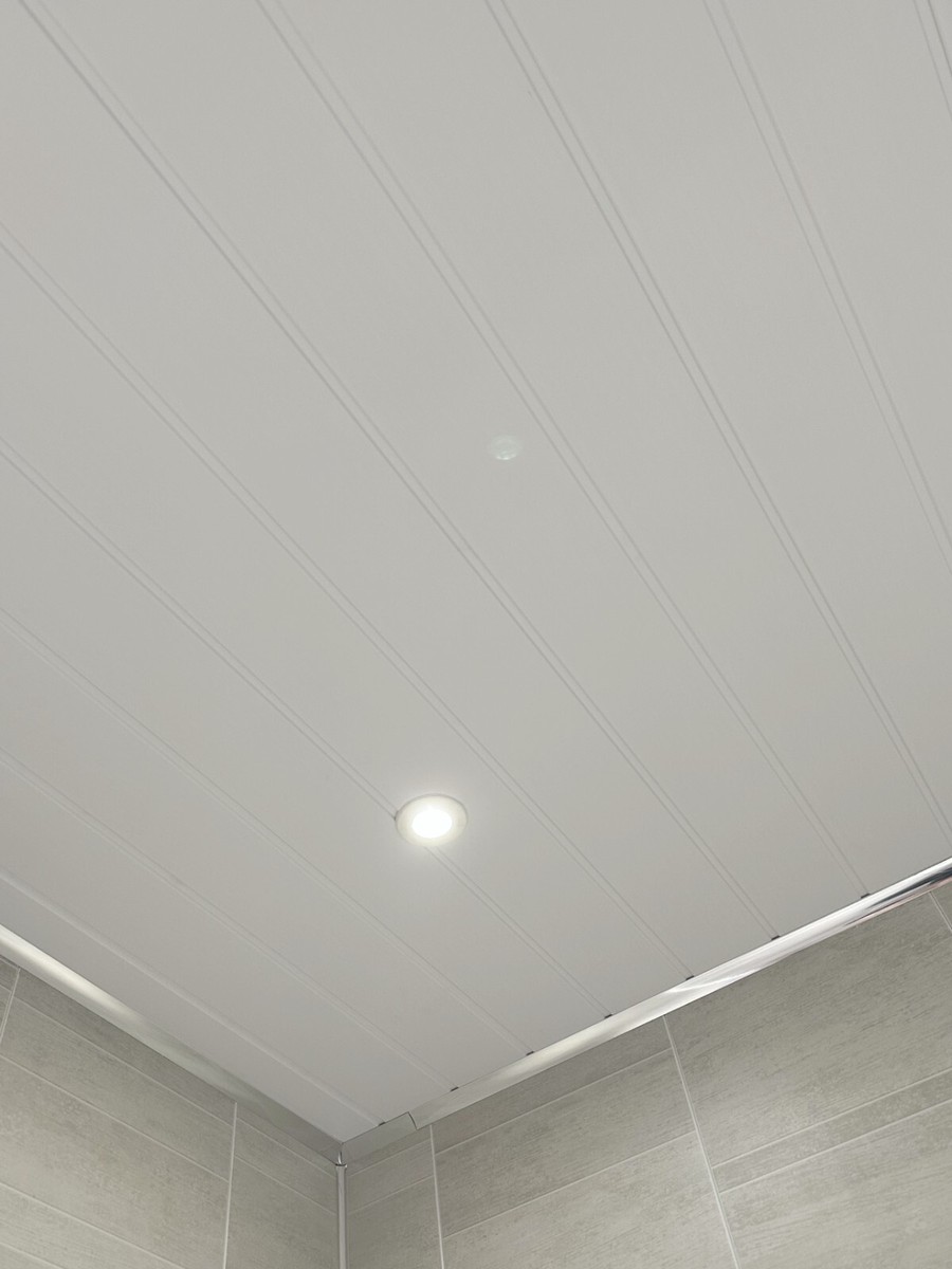 Plastic Bathroom Ceiling Is Bathroom Ceiling Cladding Worth It? | AV