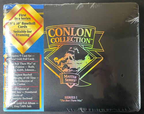 1994 Conlon Collection Master Series 1 Baseball Card Set Sealed Babe ...