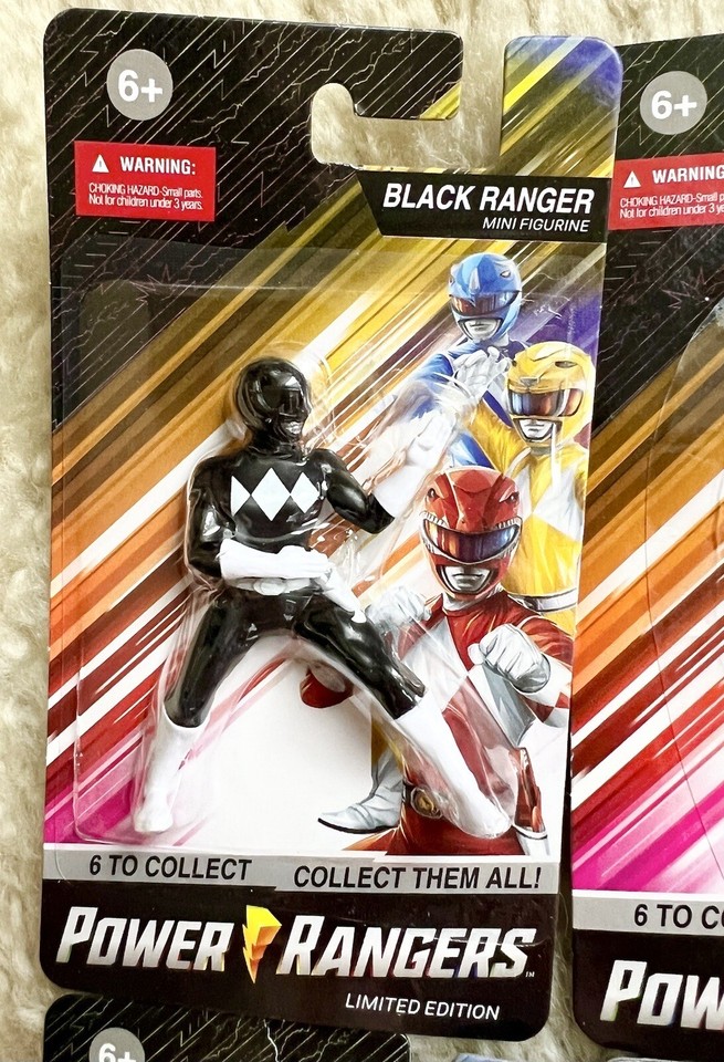 Hasbro Power Rangers Mini Figures Complete Set Of 6 Limited Edition | eBay