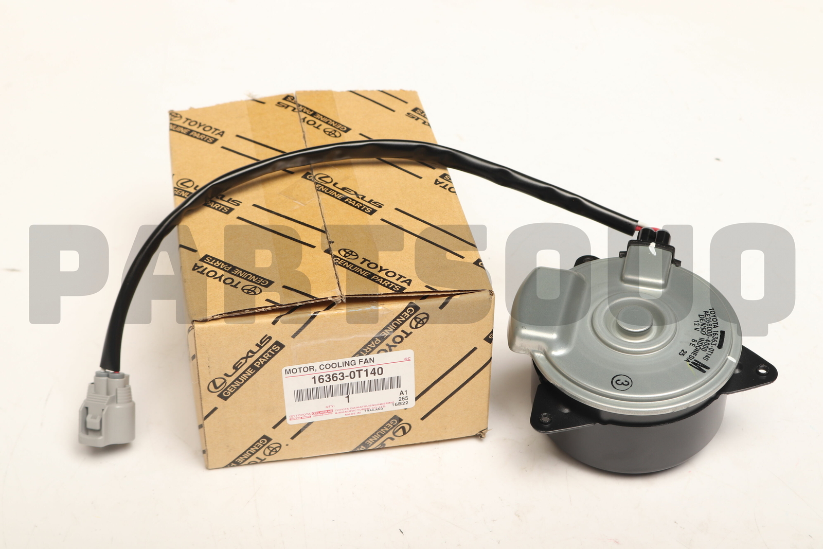 163630T140 Genuine Toyota MOTOR, COOLING FAN 16363-0T140 | eBay