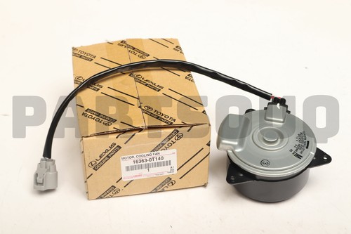 163630T140 Genuine Toyota MOTOR, COOLING FAN 16363-0T140 | eBay
