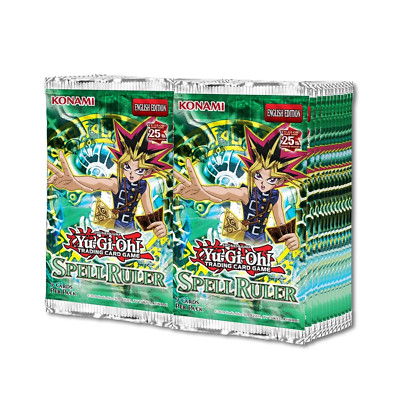 SEALED 24x Spell Ruler 25th Anniversary Edition Booster Packs - yugioh ...
