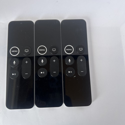 Lot of 3 Apple TV Siri 4th Generation HD 4K Remote Control (A1962) | eBay