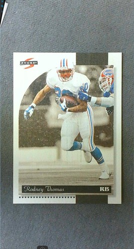 1996 Score Field Force #15 Rodney Thomas Oilers | eBay