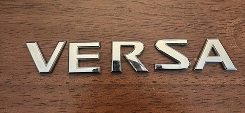 07-12 Nissan Versa Hatchback Emblem Badge Logo Letters Trunk Gate Rear ...
