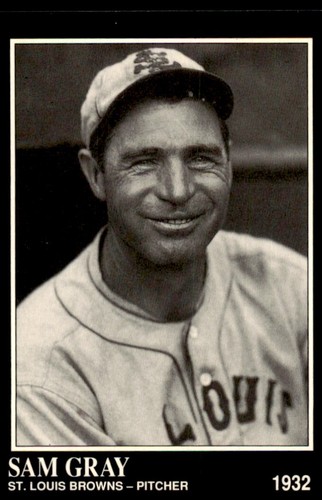 1991 The Sporting News Conlon Collection Sam Gray Baseball Cards #75 | eBay