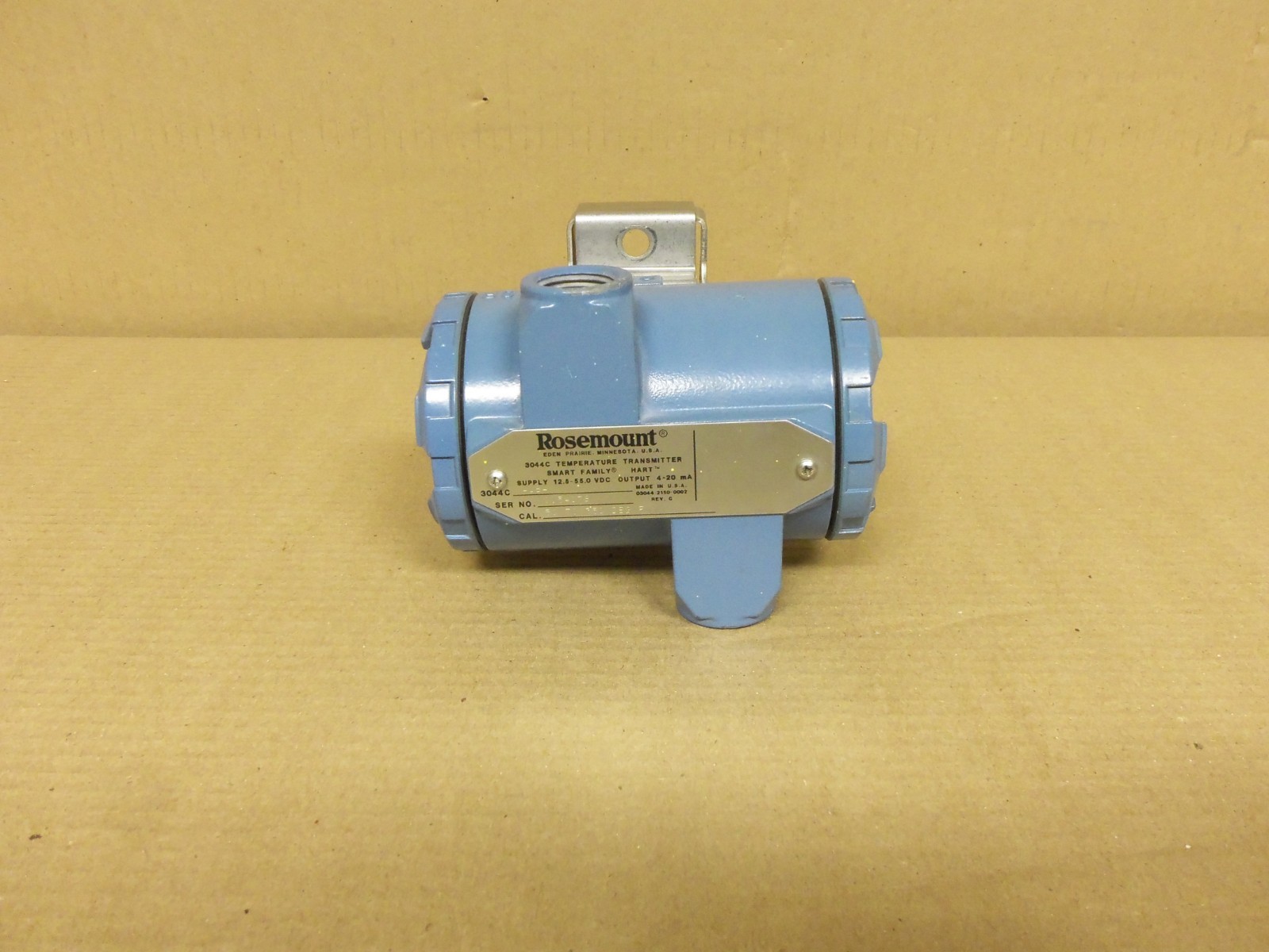 Rosemount 3044C Temperature Transmitter 4-20ma 12.5-55v DC 3044C-A1B4 ...