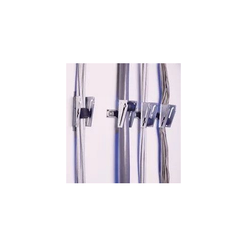 Caddy CAT600WM, 2" Diameter, Steel, Vertical Wall Mount, Cable Support ...