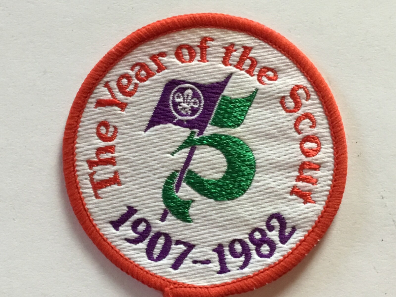 Year of the Scout 75th Anniversary 1982 patch | eBay