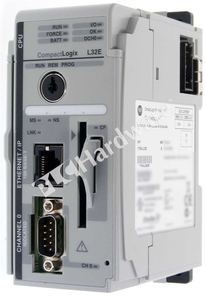 Allen Bradley 1769-L32E /B CompactLogix 750KB Memory EtherNet/Serial ...