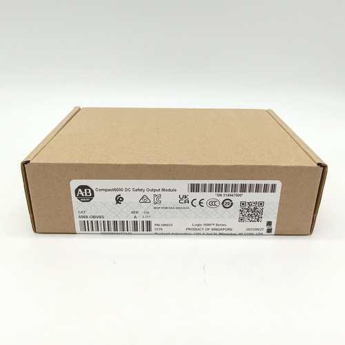 Allen-Bradley 5069-OBV8S Compact 5000 DC Safety Output Module -FACTORY ...