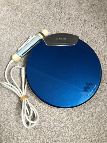 Vintage Sony CD Walkman Discman D-NE820 Working W/wired Remote Rare | eBay